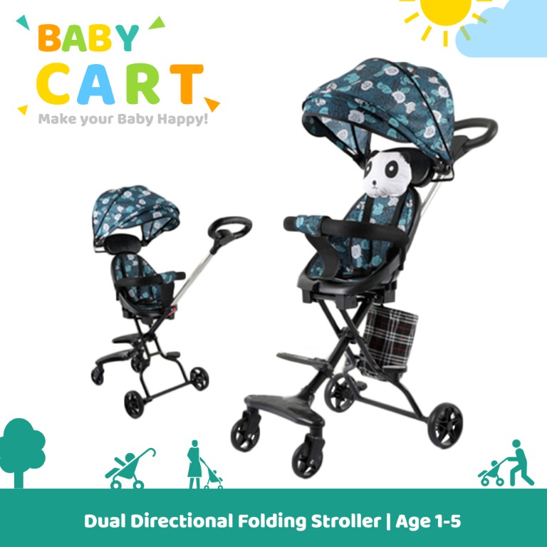 [iDS] Baby Stroller (Easy Turn) Baby Pram Rider Lightweight Infant ...