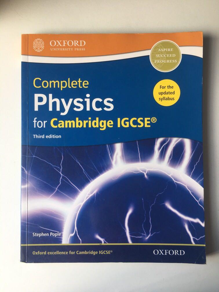 IGCSE Physics textbook, Hobbies & Toys, Books & Magazines, Textbooks on ...