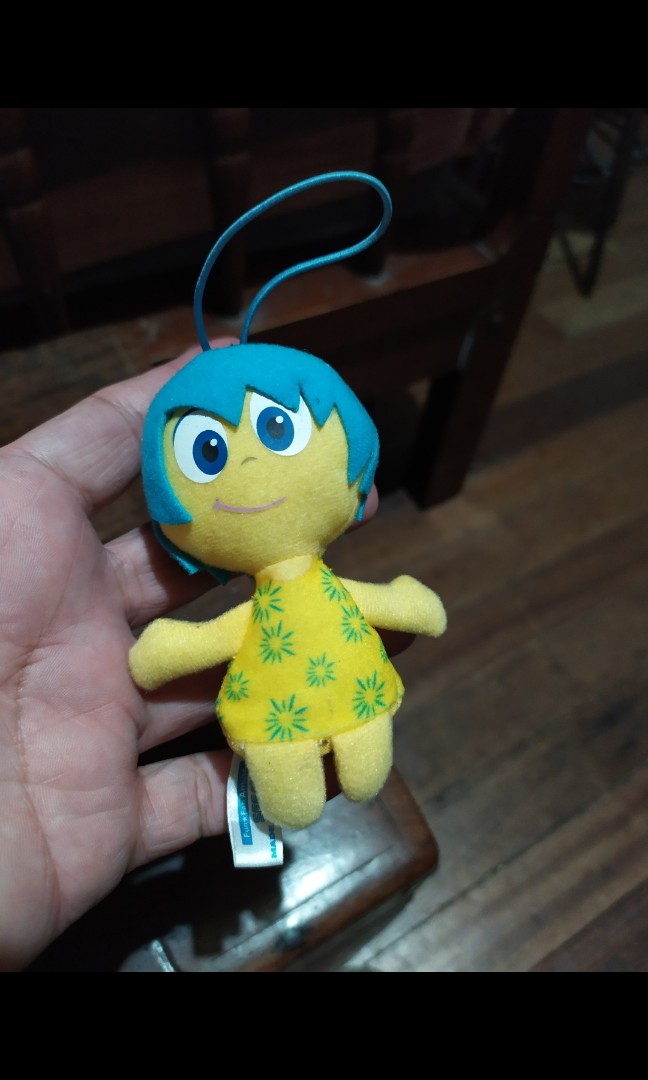 Inside out movie joy figure stuff toy plush, Hobbies & Toys, Toys ...
