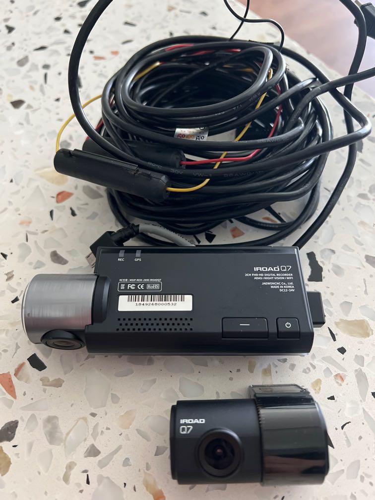 iRoad Q7 FHD Digital Recorder: ADAS/Night Vision/ Wifi, Car Accessories ...