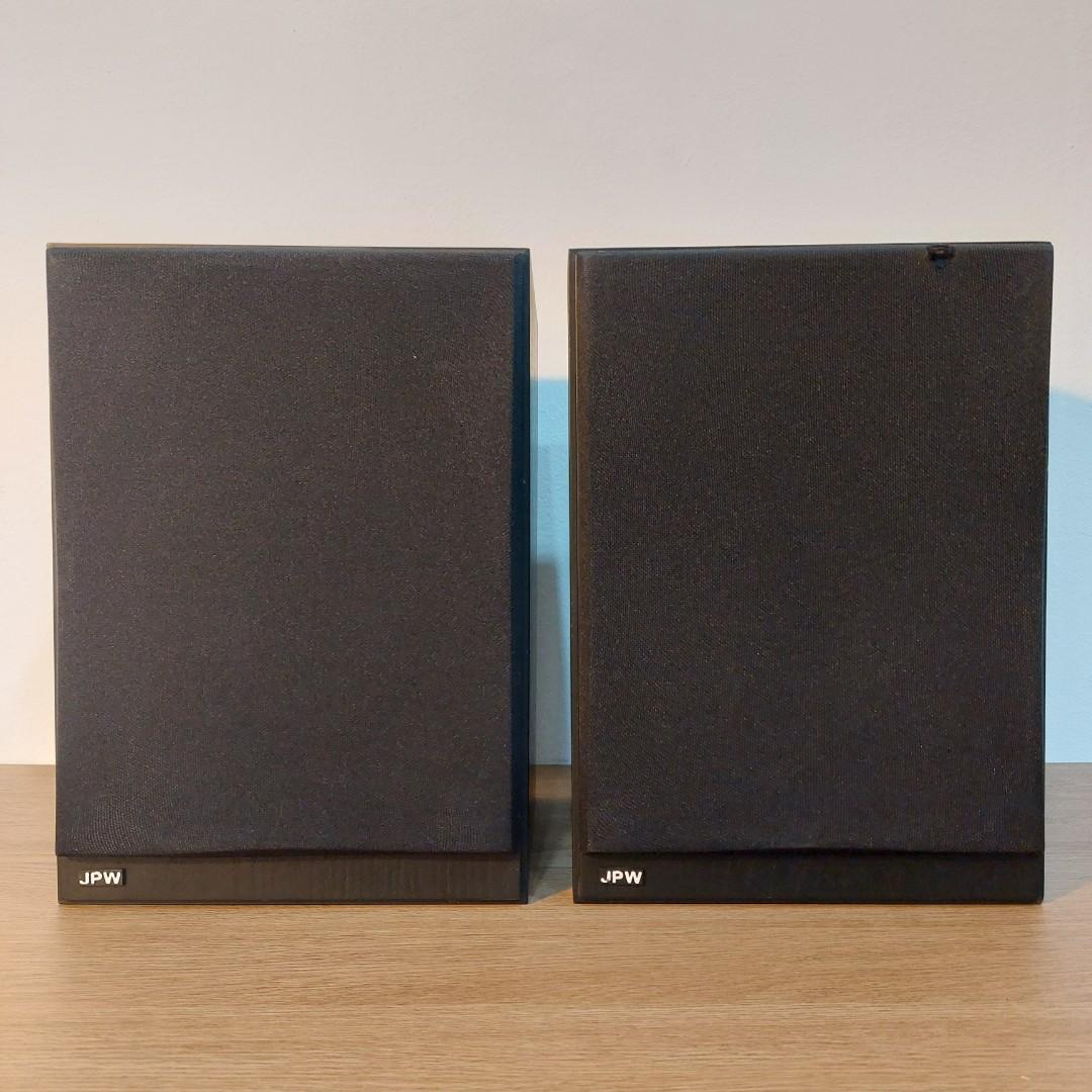 JPW Sonata 2-way double-braced Bookshelf Speakers RECAPPED and UPGRADED ...