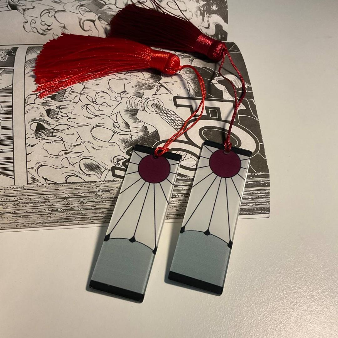Kimetsu no Yaiba : Demon Slayer Tanjiro Hanafuda Acrylic Bookmark ...
