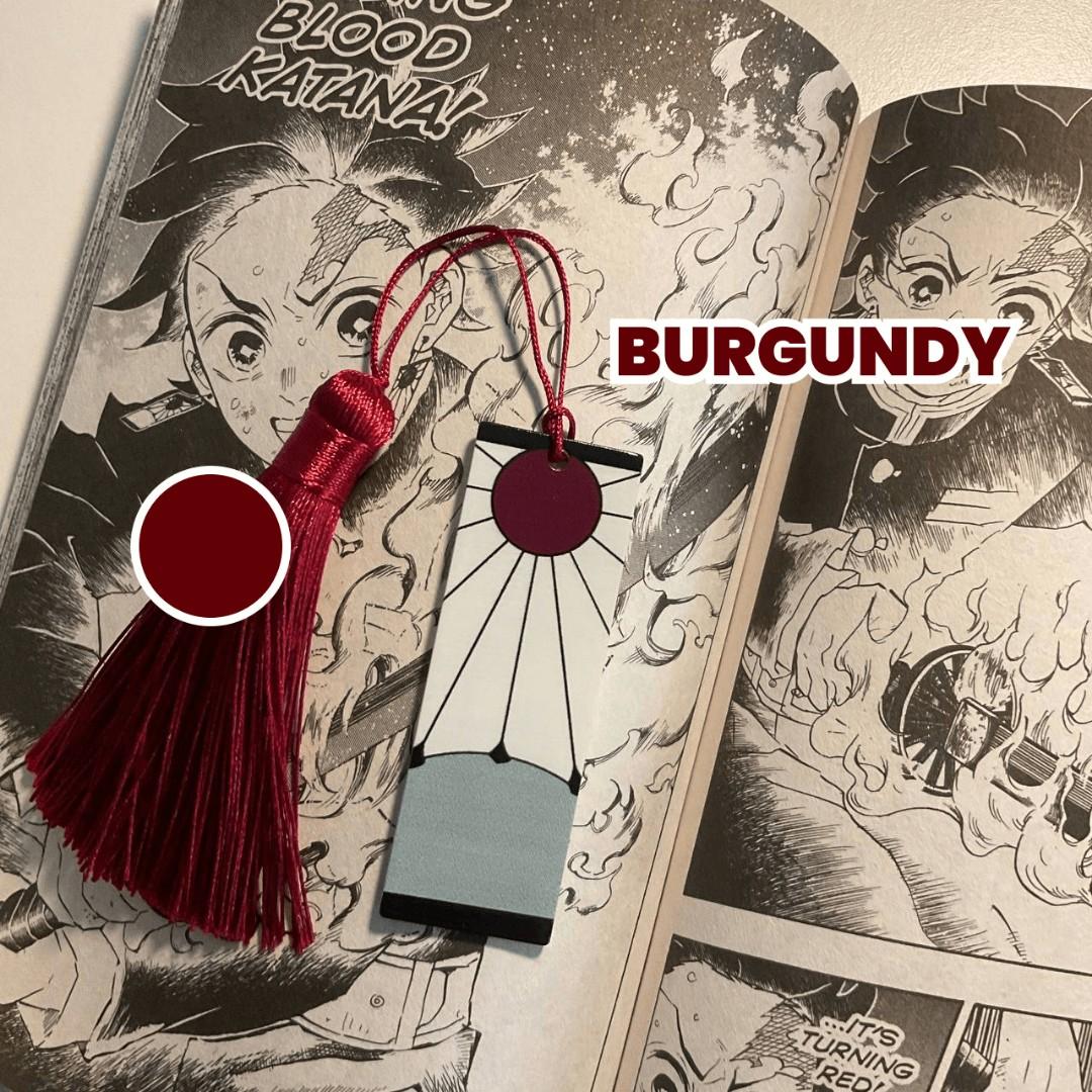 Kimetsu no Yaiba : Demon Slayer Tanjiro Hanafuda Acrylic Bookmark ...