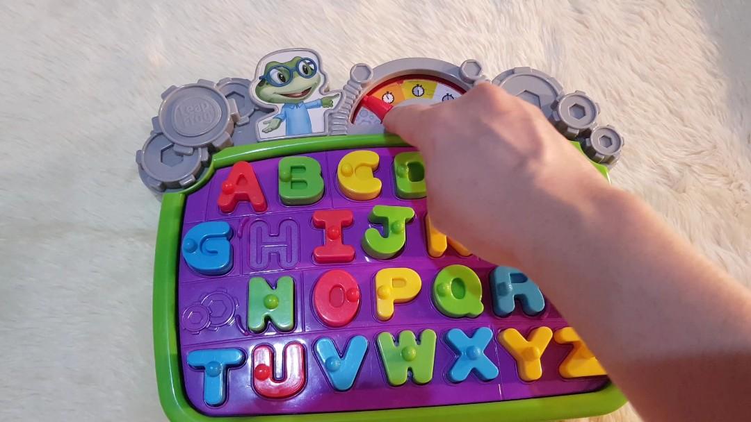 Leapfrog Alphabet Toy with Timer, Hobbies & Toys, Toys & Games on Carousell