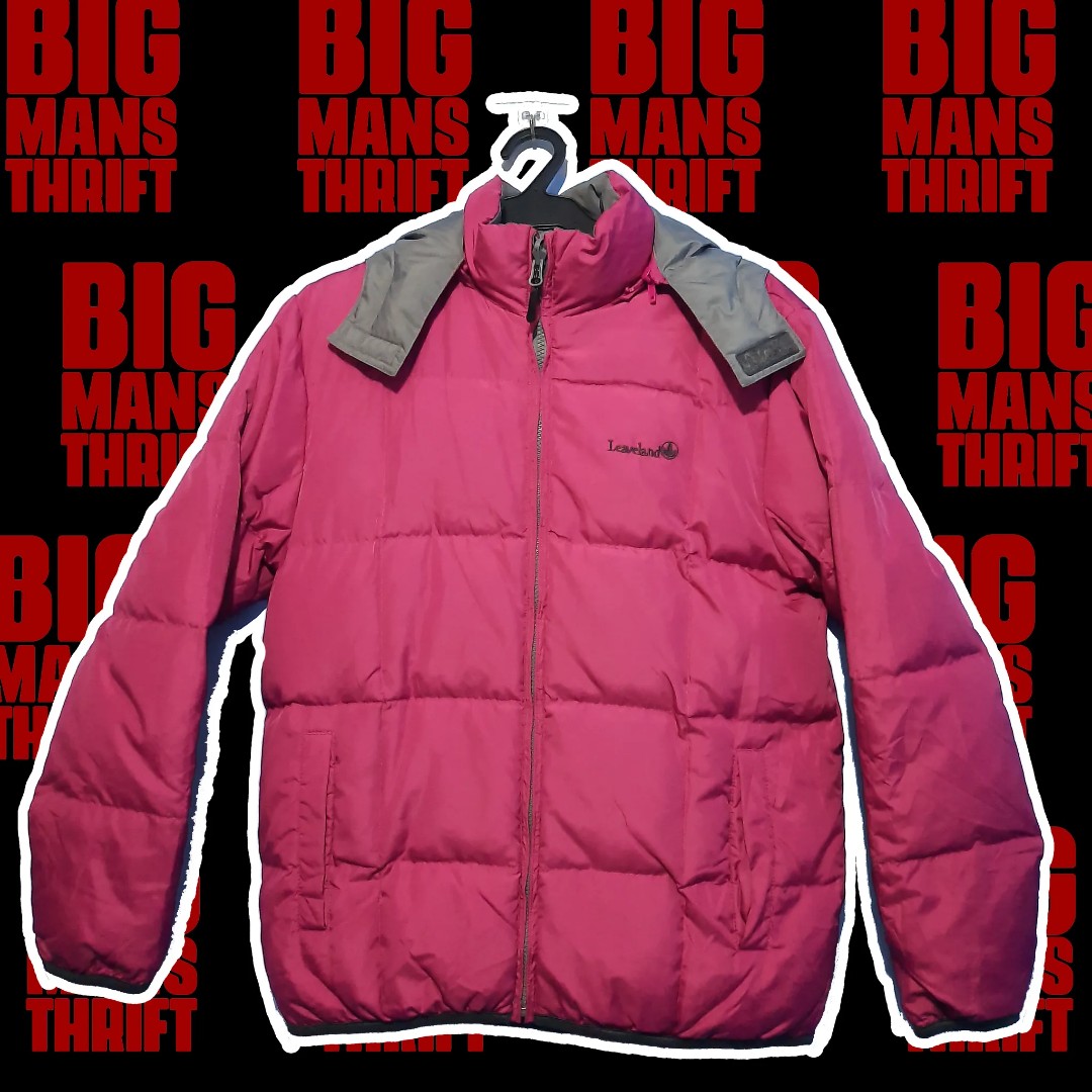 Leaveland Reversible Puffer Jacket, Men's Fashion, Coats, Jackets and ...