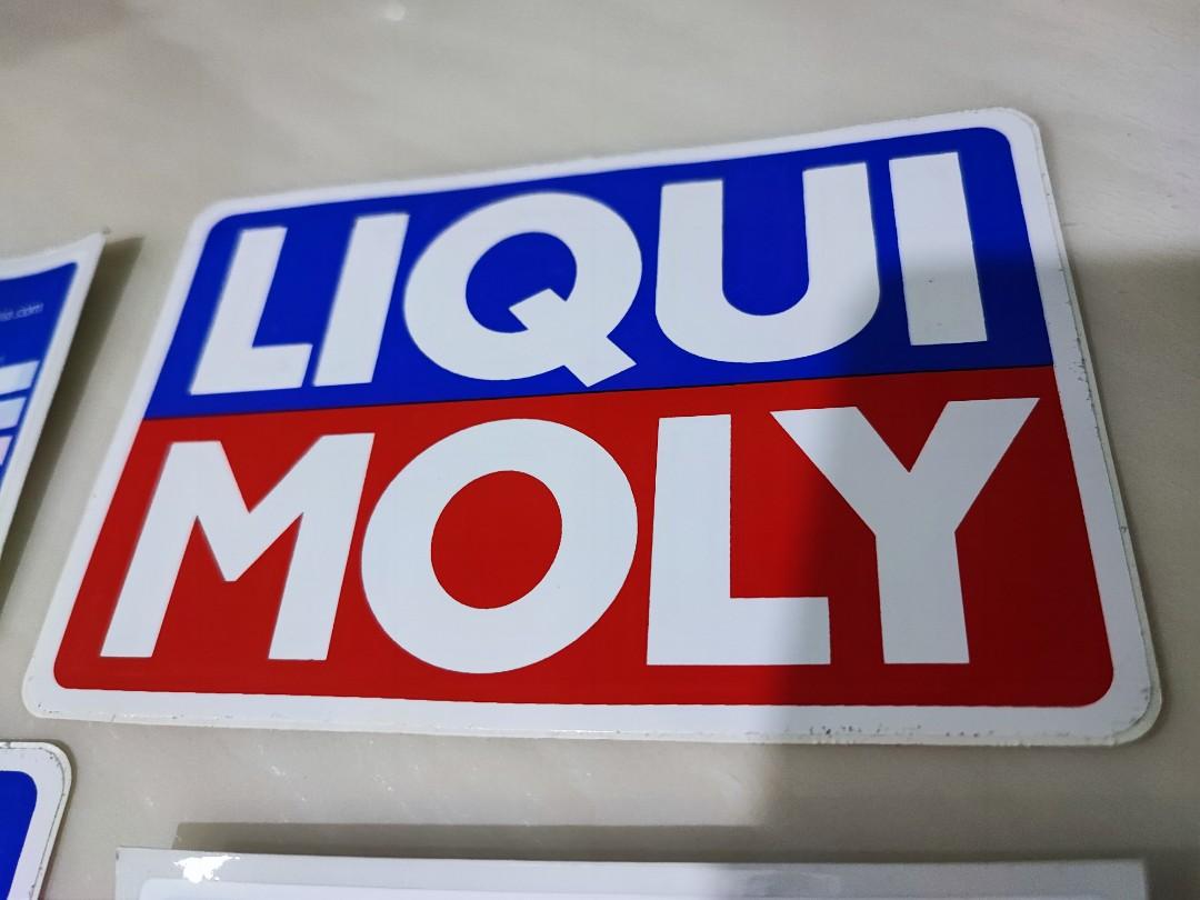 Liqui Moly service sticker and logo sticker, Auto Accessories on Carousell