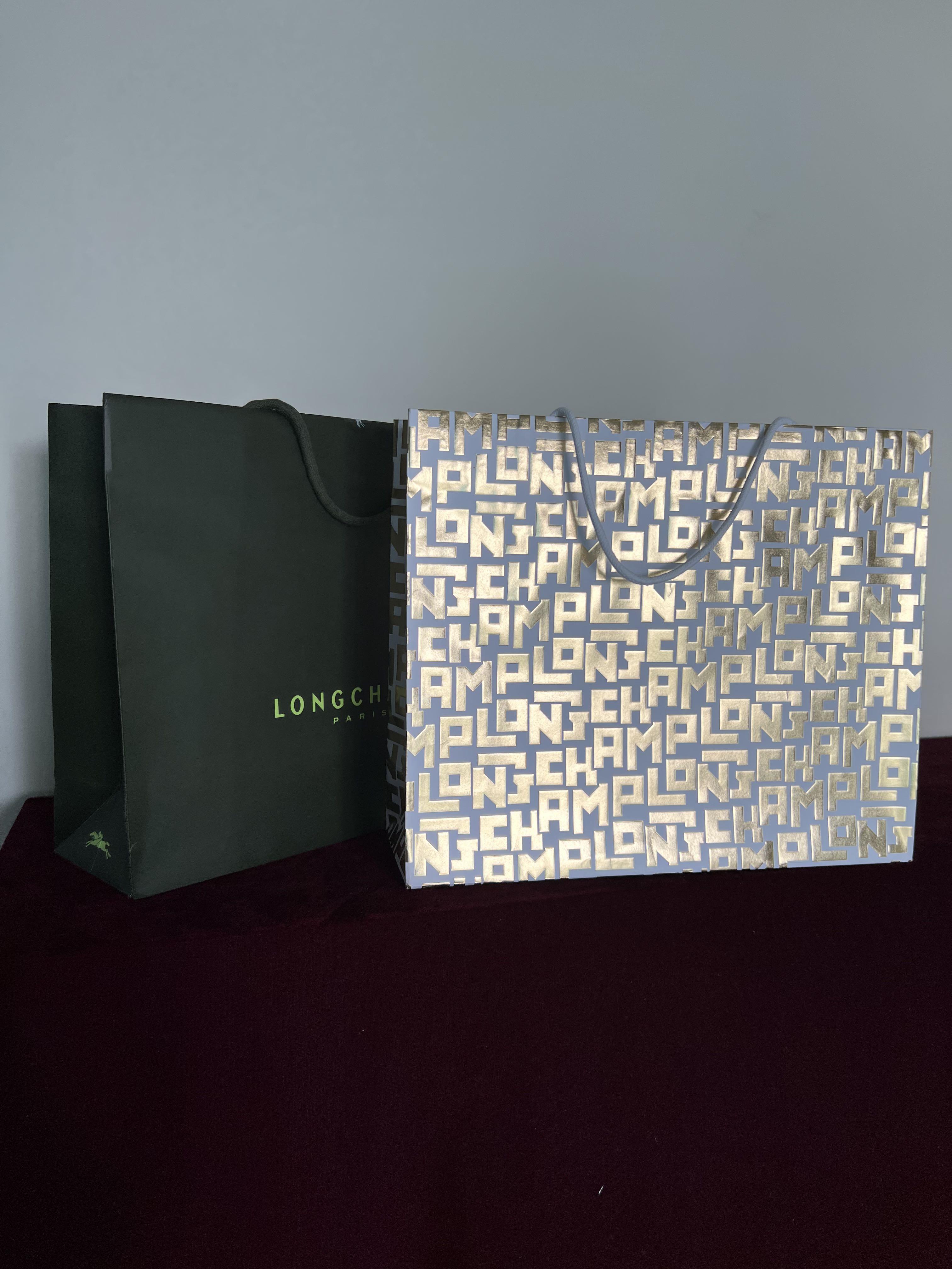 Longchamp paper bag, Hobbies & Toys, Stationery & Craft, Craft Supplies ...