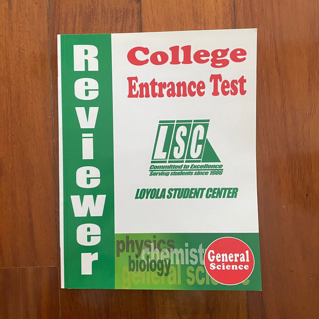 LSC College Entrance Test General Science Reviewer - Loyola Student ...