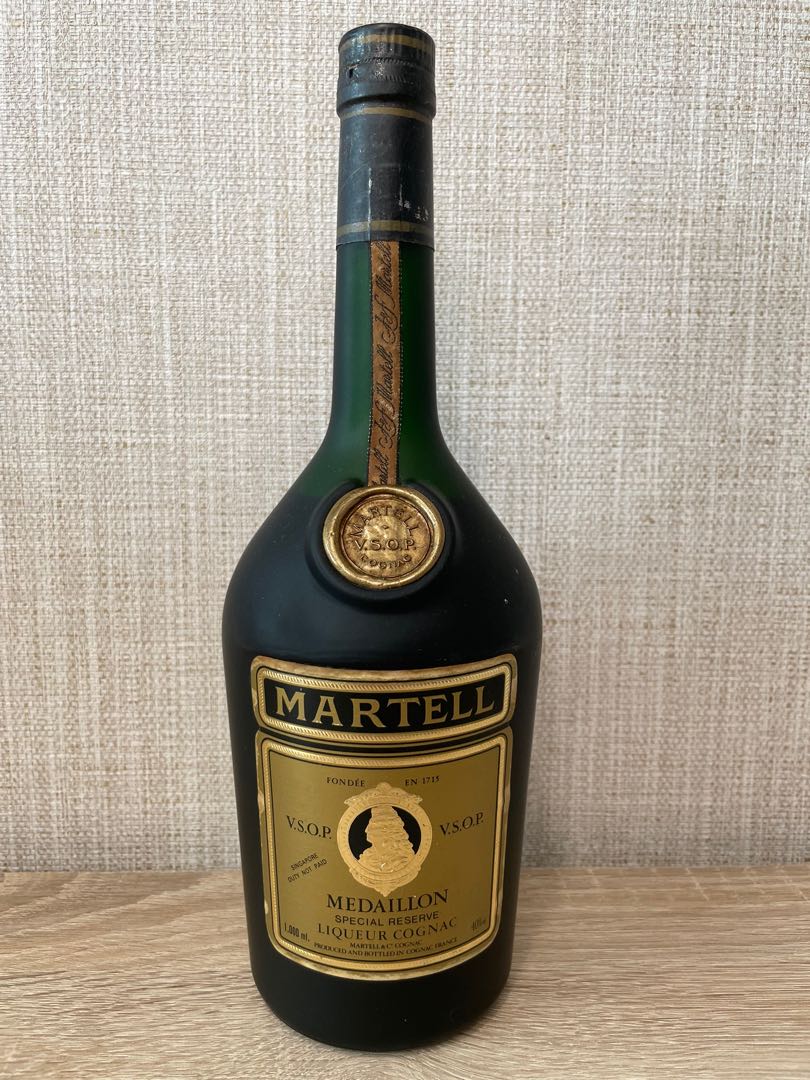 Martell V.S.O.P Medaillon Special Reserve 1 Lt, Food & Drinks, Alcoholic Beverages on Carousell