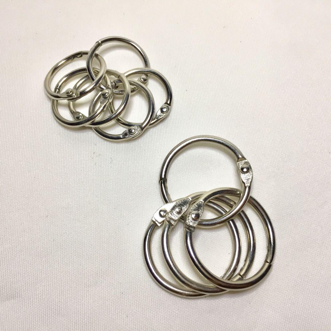 Metal Binder Rings, Hobbies & Toys, Stationary & Craft, Stationery ...
