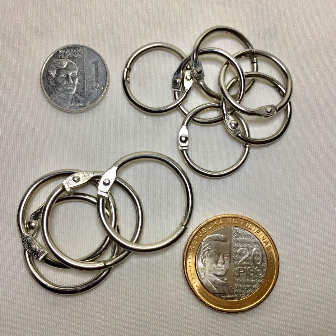 Metal Binder Rings, Hobbies & Toys, Stationary & Craft, Stationery ...