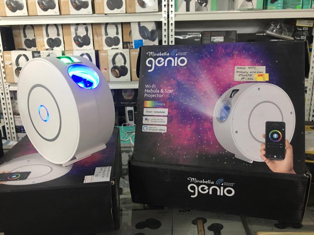 Mirabella Genio Wi-Wi Nebula & Star Projector, TV & Home Appliances, TV ...