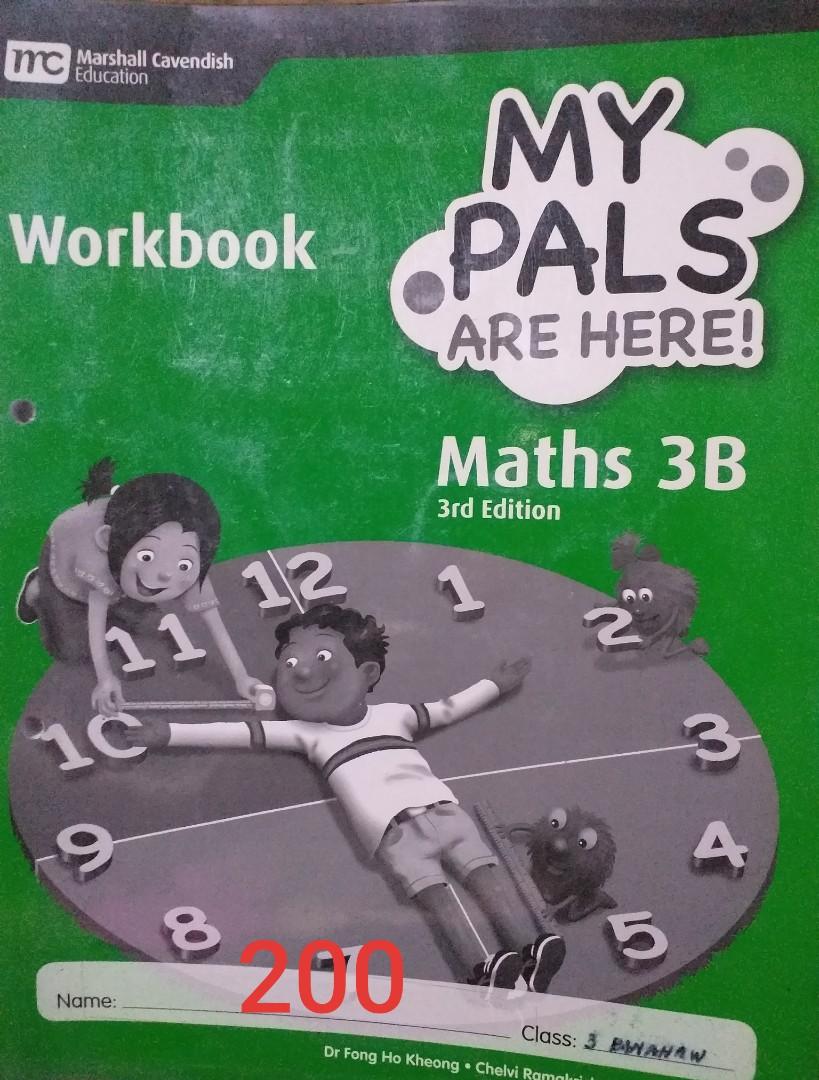 MY PALS Math 3B Workbook, Hobbies & Toys, Books & Magazines, Textbooks ...