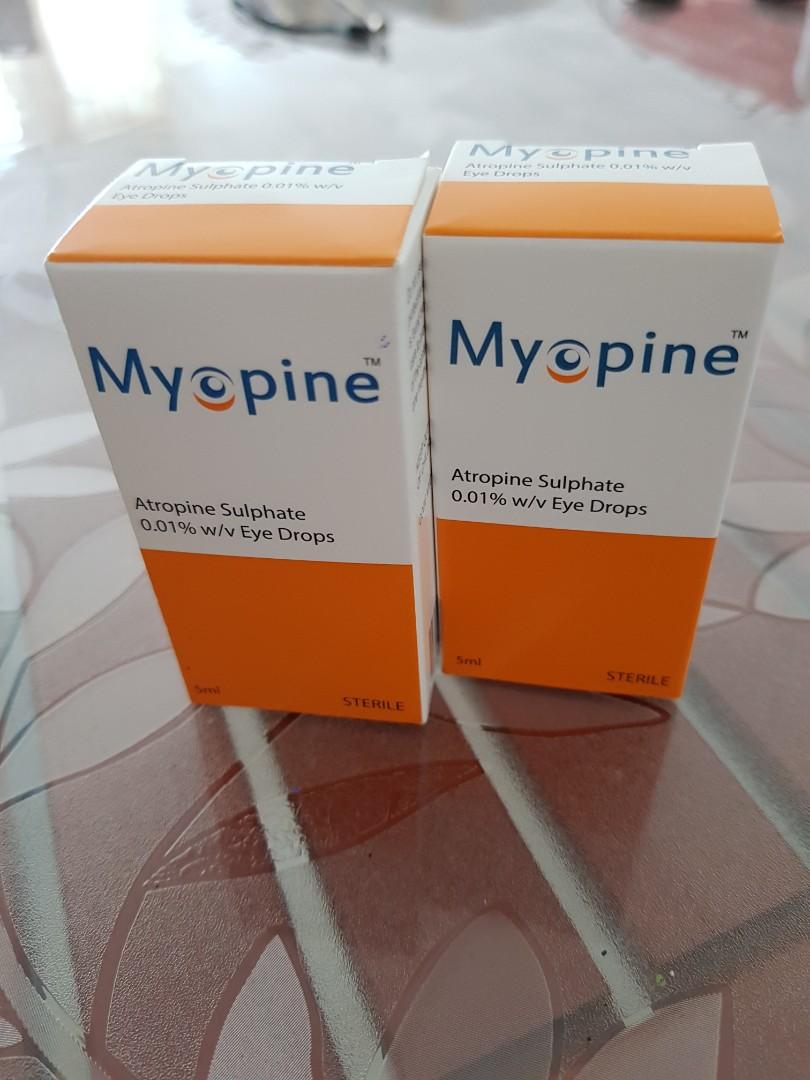 Myopine eye drops, Beauty & Personal Care, Vision Care on Carousell