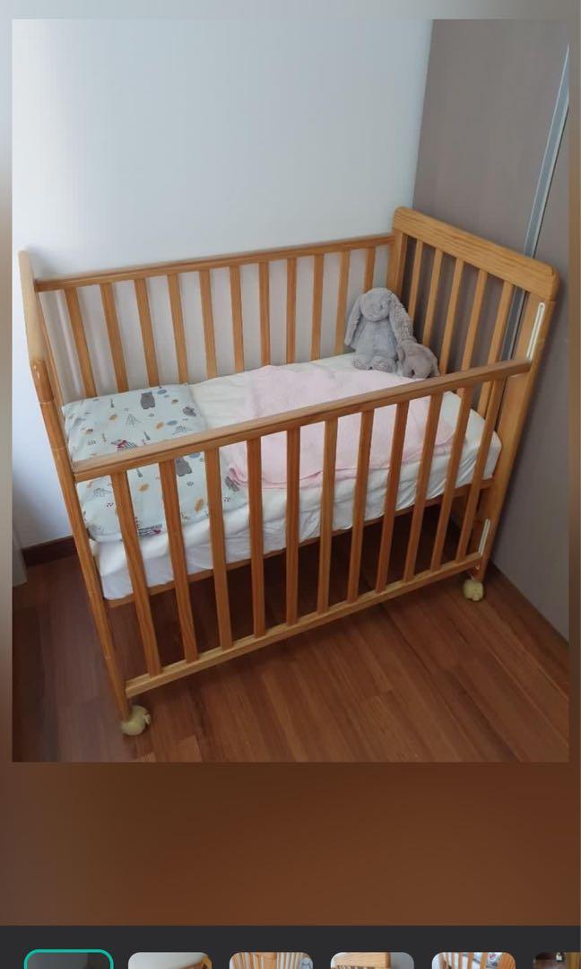 Narrow baby cot, Babies & Kids, Baby Nursery & Kids Furniture, Cots ...