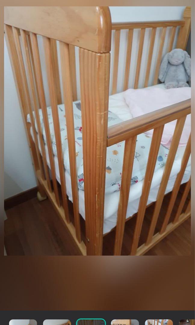 Narrow baby cot, Babies & Kids, Baby Nursery & Kids Furniture, Cots ...