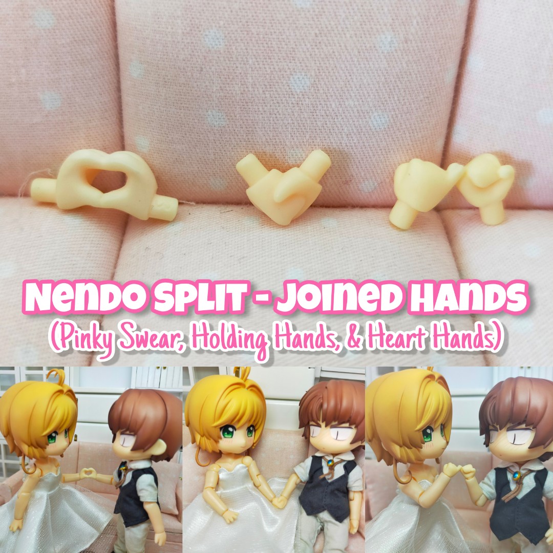 Nendoroid SPLIT - Joined Hands (Holding Hands / Heart Hands / Pinky ...