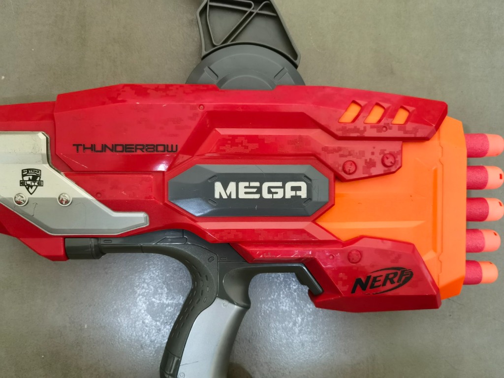 Nerf Mega Thunderbow, Hobbies & Toys, Toys & Games on Carousell