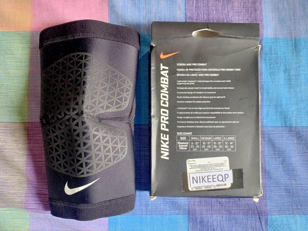 Nike Pro Combat Elbow Support, Sports Equipment, Sports & Games, Combat ...