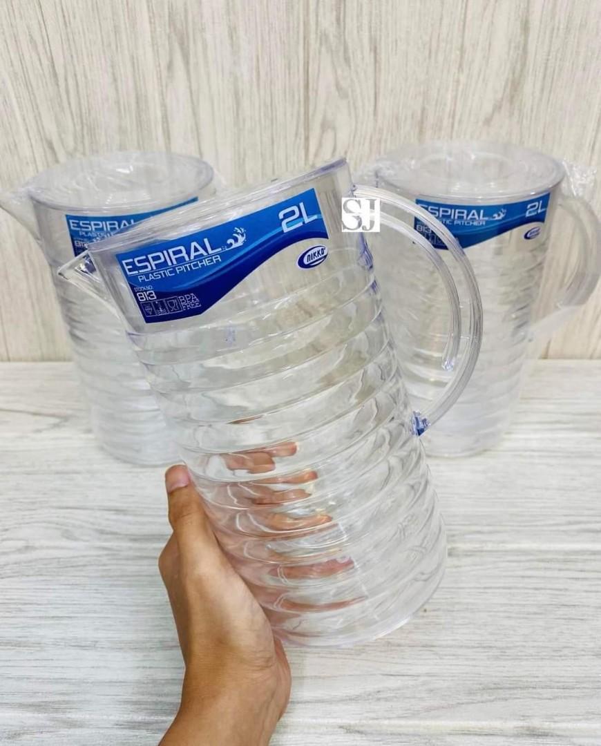 Nikko 2 Liters Spiral Pitcher, Furniture & Home Living, Kitchenware ...