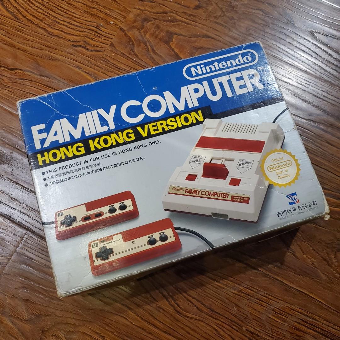 Nintendo Famicom NES Family Computer Hong Kong Verizon 港版 紅白機 灰機, 電子遊戲 ...