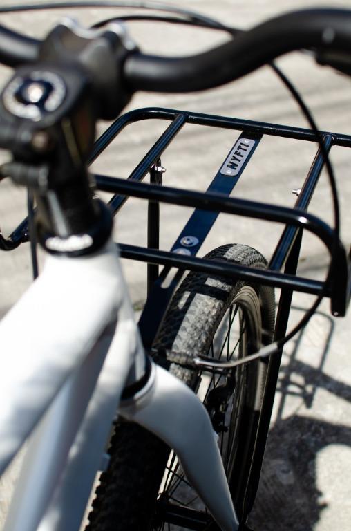 Nyfti Front Rack (for 26, 27.5, 29er, 650, 700, fat bike tires), Sports ...