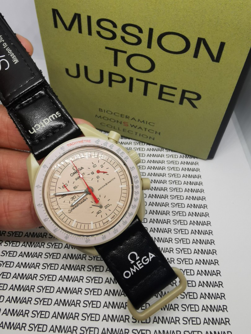 Omega Swatch (Mission to Jupiter), Men's Fashion, Watches & Accessories, Watches on Carousell