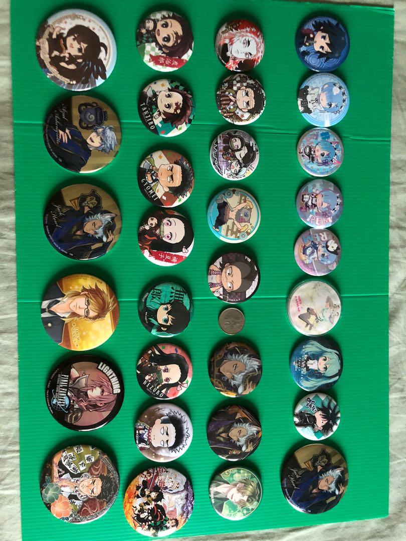Original Anime metal badge, Hobbies & Toys, Toys & Games on Carousell