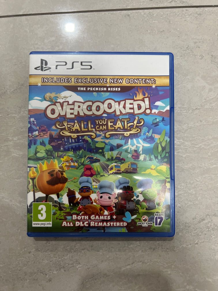 Overcooked All You Can Eat PS5, Video Gaming, Video Games, PlayStation ...