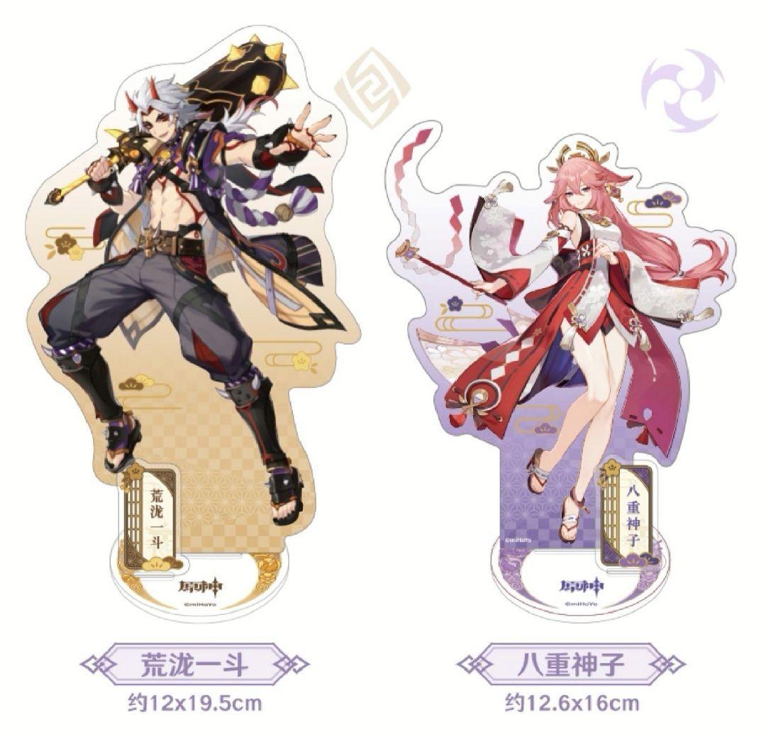 Po genshin impact official acrylic standee (inazuma), Hobbies & Toys ...