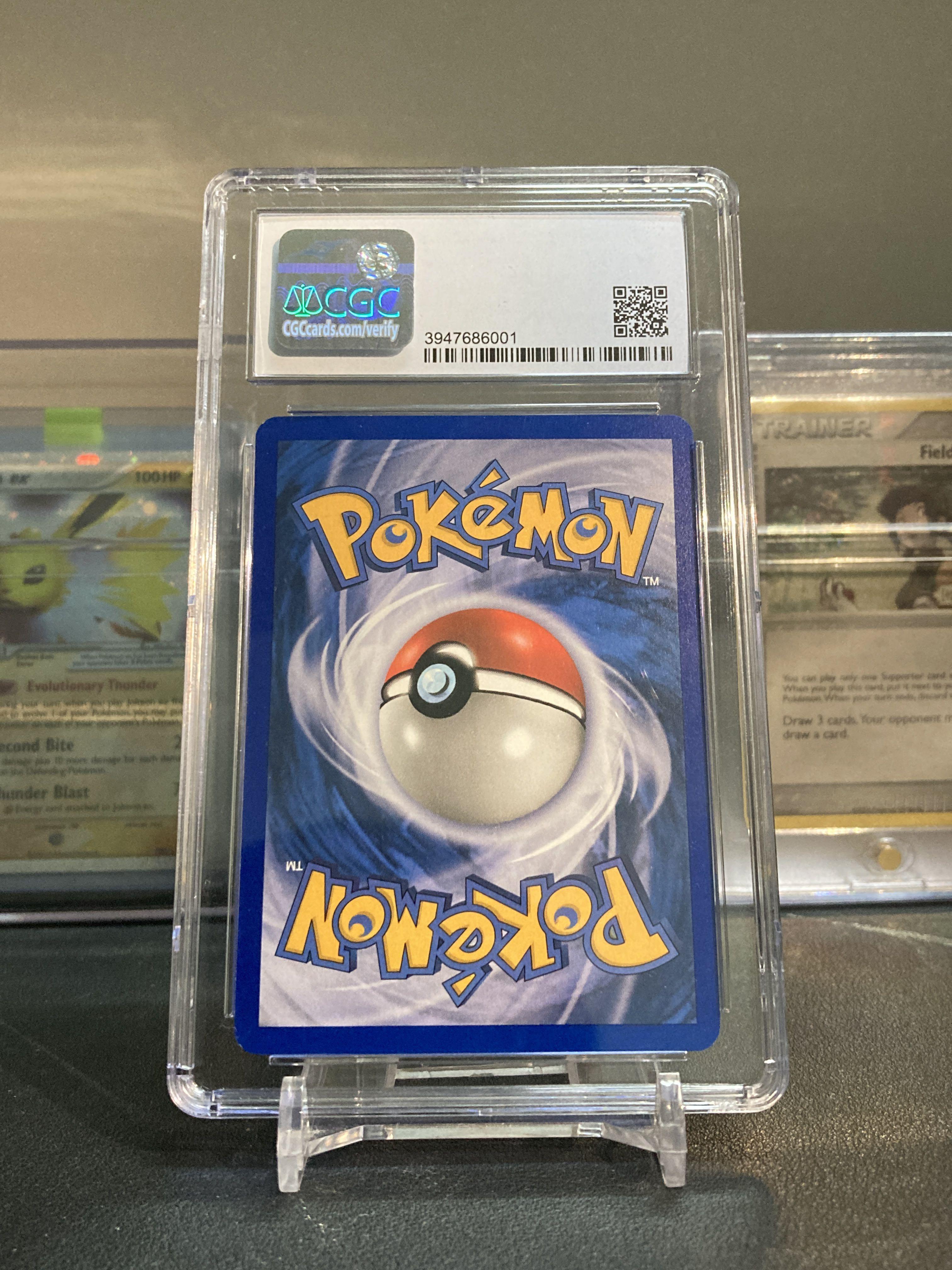 Pokemon TCG - CGC 9 Charizard Ex Crystal Guardians, Hobbies & Toys ...