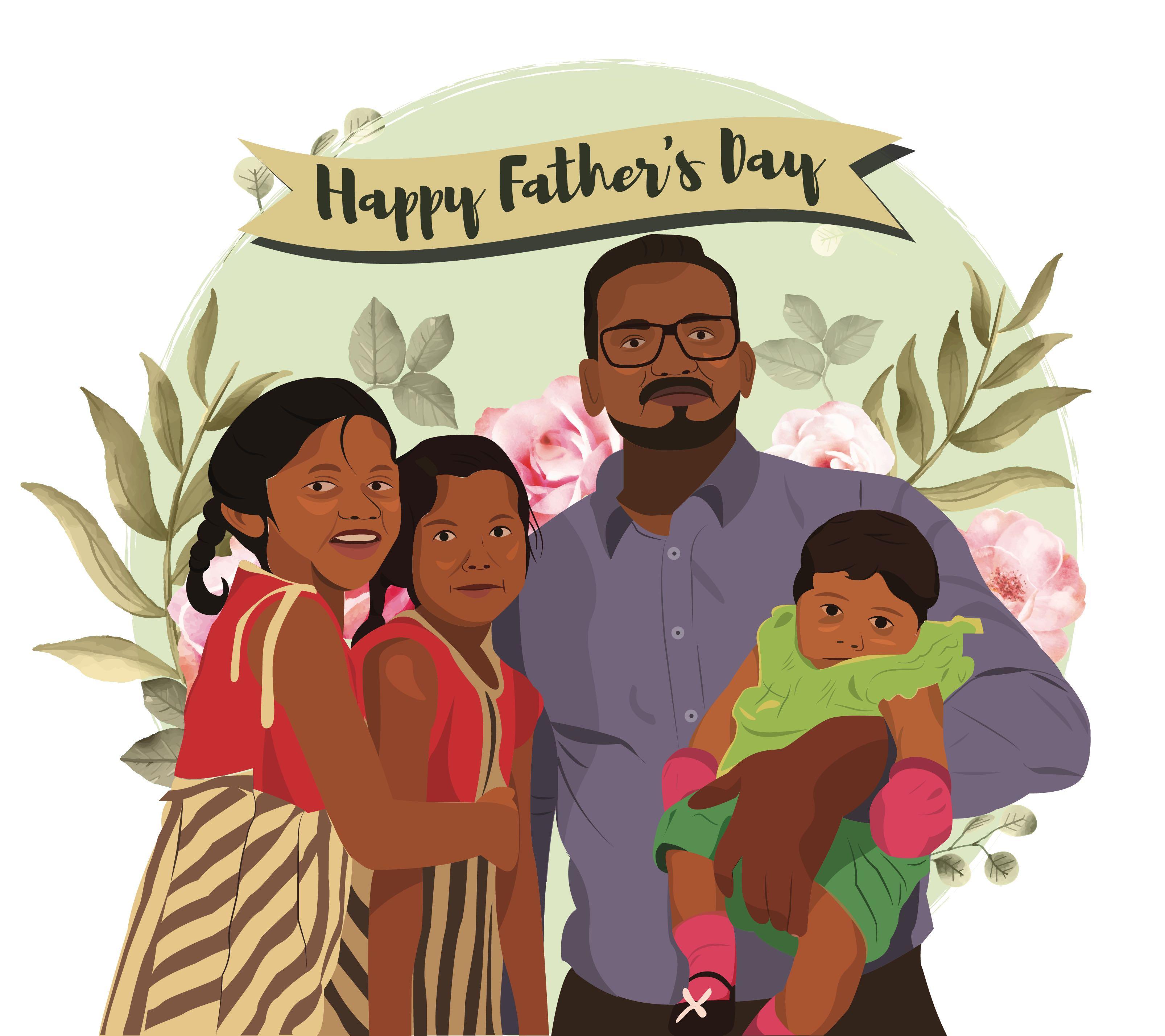 Portrait Illustration Art, graphic design, frames, posters |family ...
