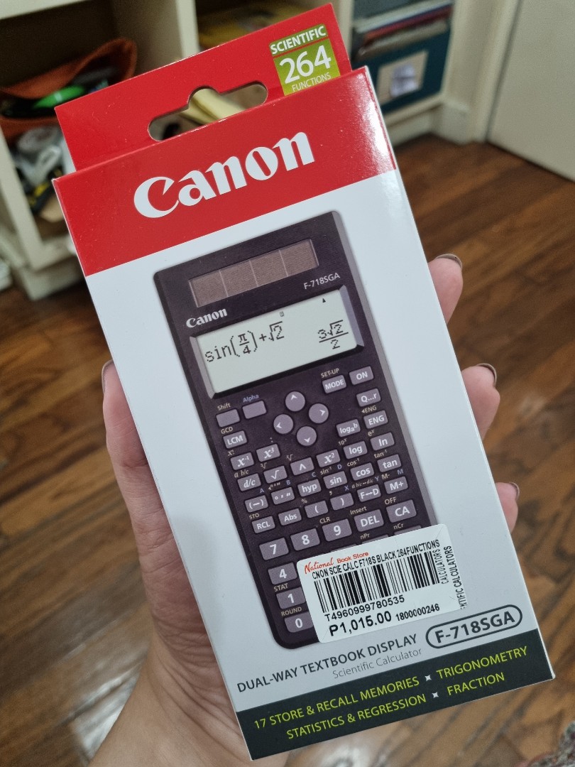 PRC Allowed Calculator CANON F-718SGA, Mobile Phones & Gadgets, Other ...