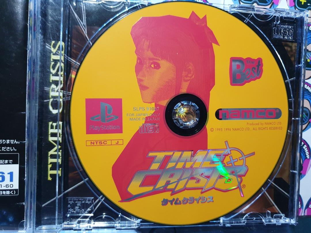 PS1 Time Crisis original n t s c J, Video Gaming, Video Games ...