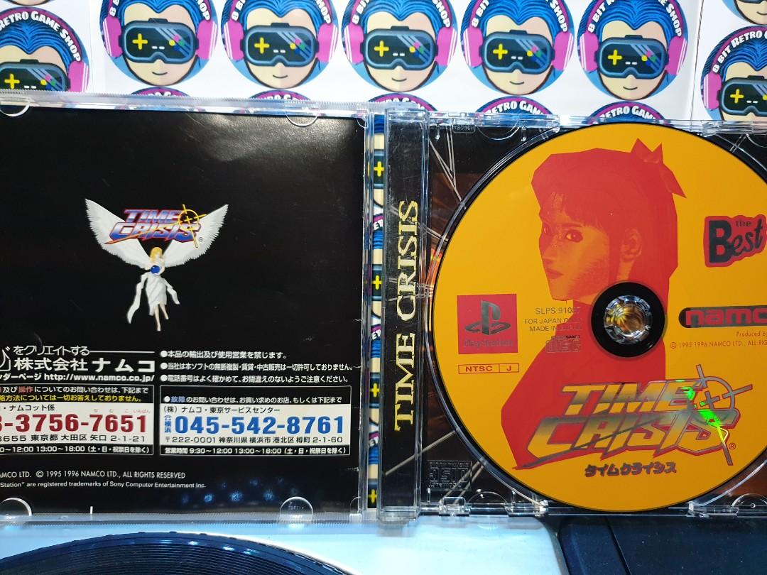 PS1 Time Crisis original n t s c J, Video Gaming, Video Games ...