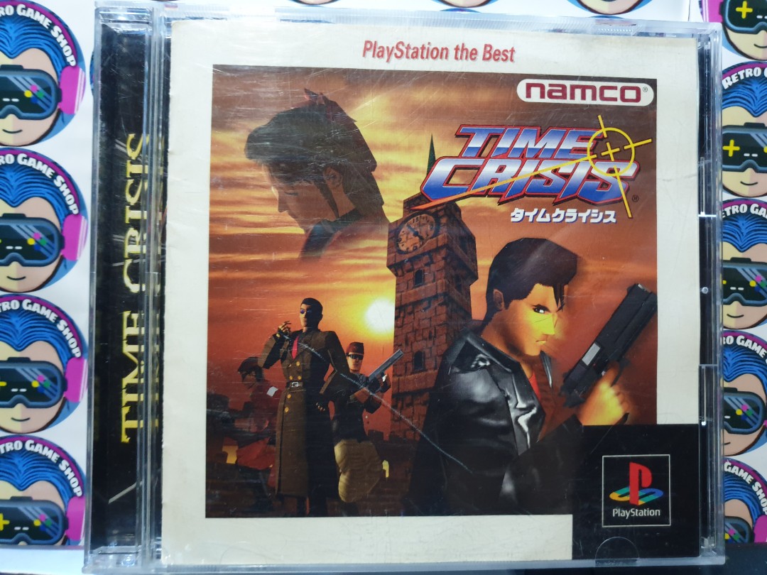 PS1 Time Crisis original n t s c J, Video Gaming, Video Games ...