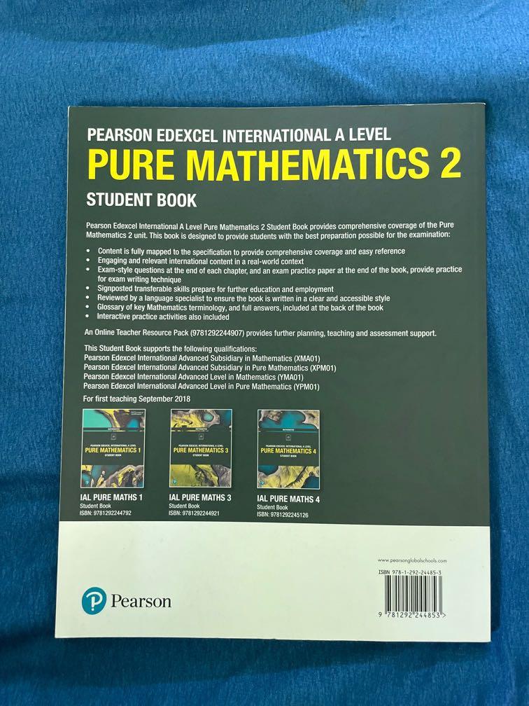 Pure Mathematics 2 Pearson Edexcel International A Level, 興趣及遊戲, 書本 ...