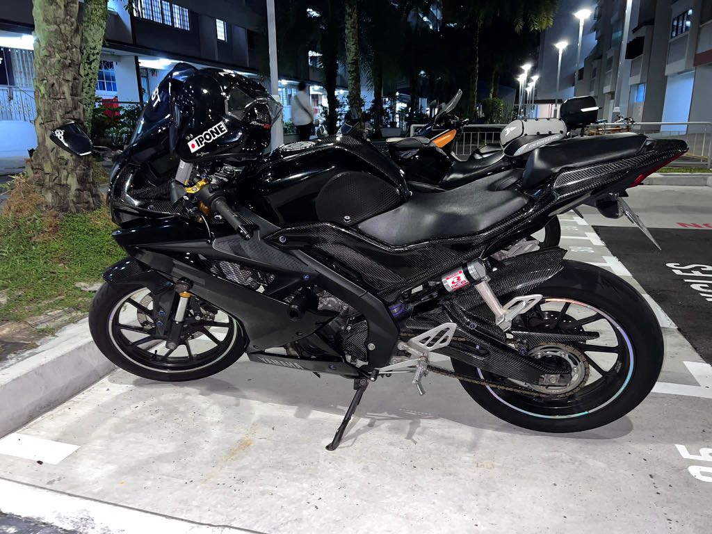 R15 v3 coe 2029 lots of glossy carbon fibre part (not fakecarbon ...