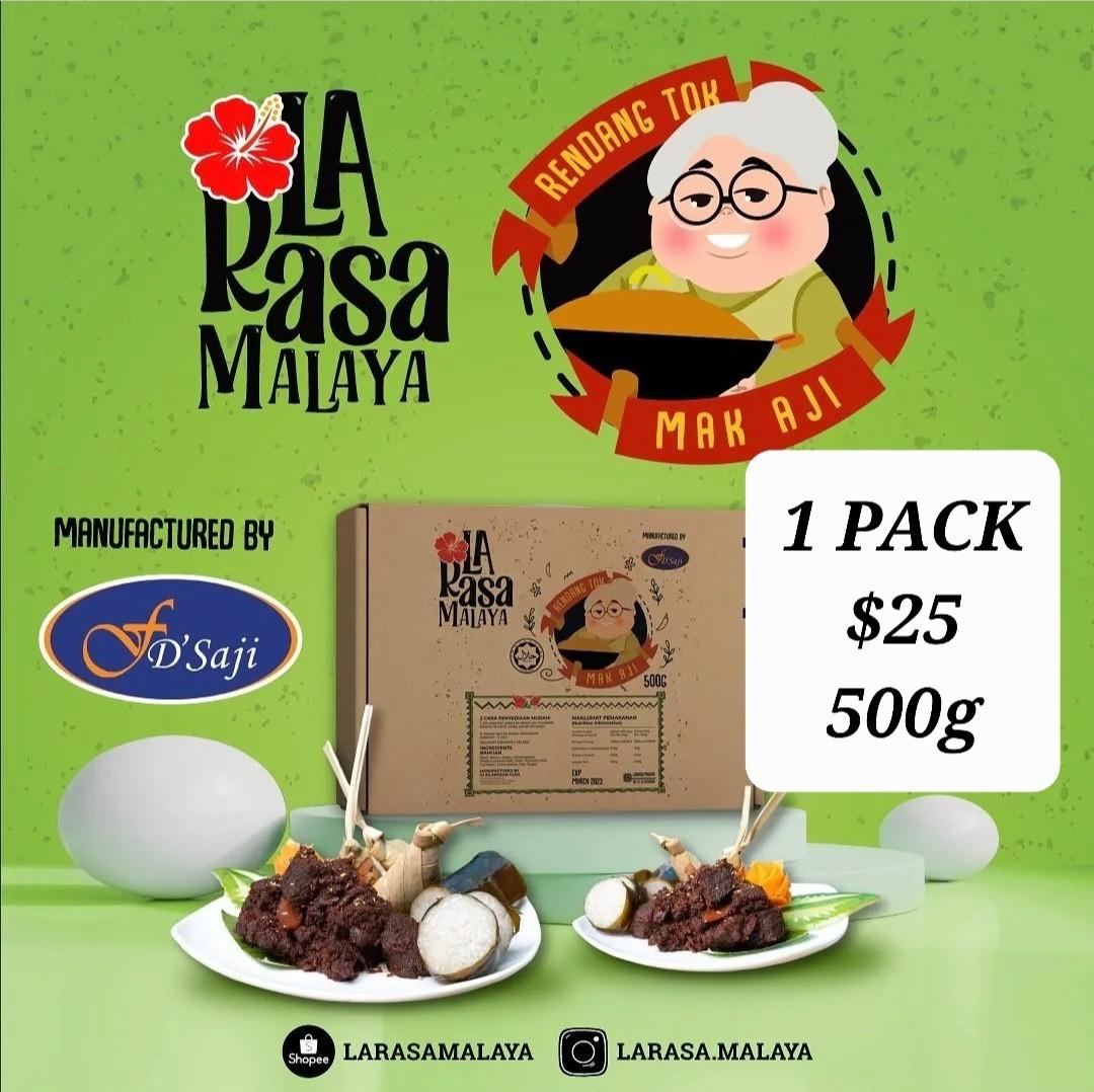 Rendang Tok Mak Aji La Rasa Malaya Larasa Viral, Food & Drinks ...