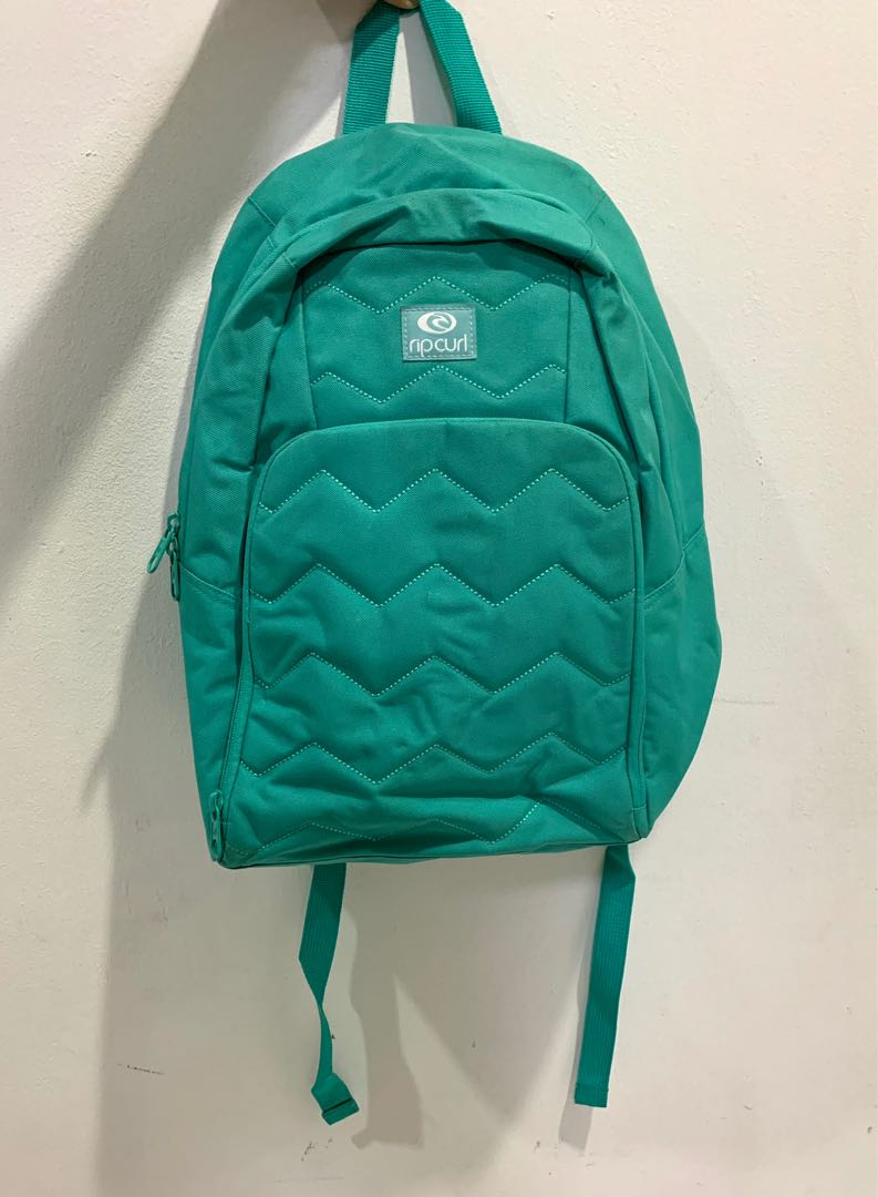 RIPCURL teal/turquoise backpack, Women's Fashion, Bags & Wallets ...