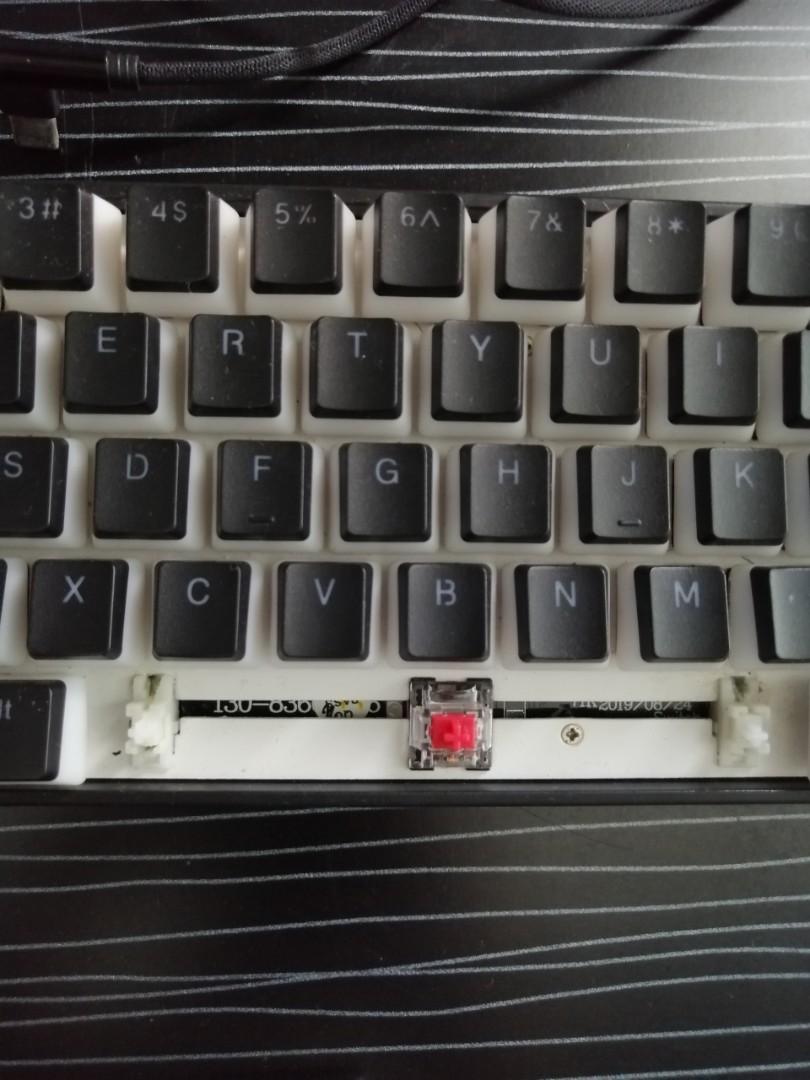 Modded RK71 Linear Red Switch Mechanical Keyboard, Computers & Tech ...
