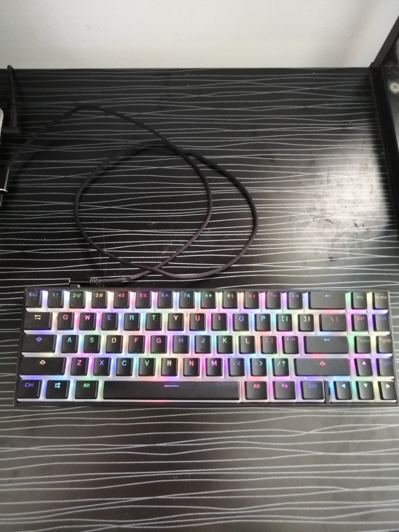 Modded RK71 Linear Red Switch Mechanical Keyboard, Computers & Tech ...