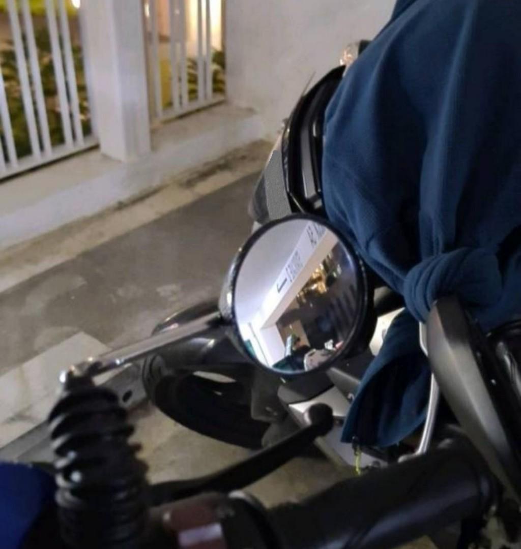 Round Folding Side Mirror - YAMAHA NMAX XMAX AEROX FZ16 SPARK SNIPER ...