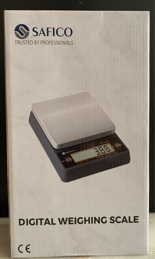 SAFICO DIGITAL WEIGHING SCALE, Furniture & Home Living, Kitchenware ...
