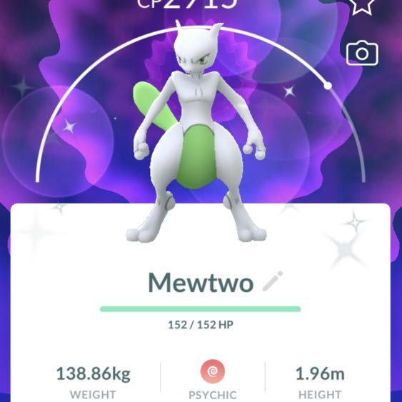 Shiny Mewtwo (Pokemon GO) (iOS/Android), Video Gaming, Gaming ...