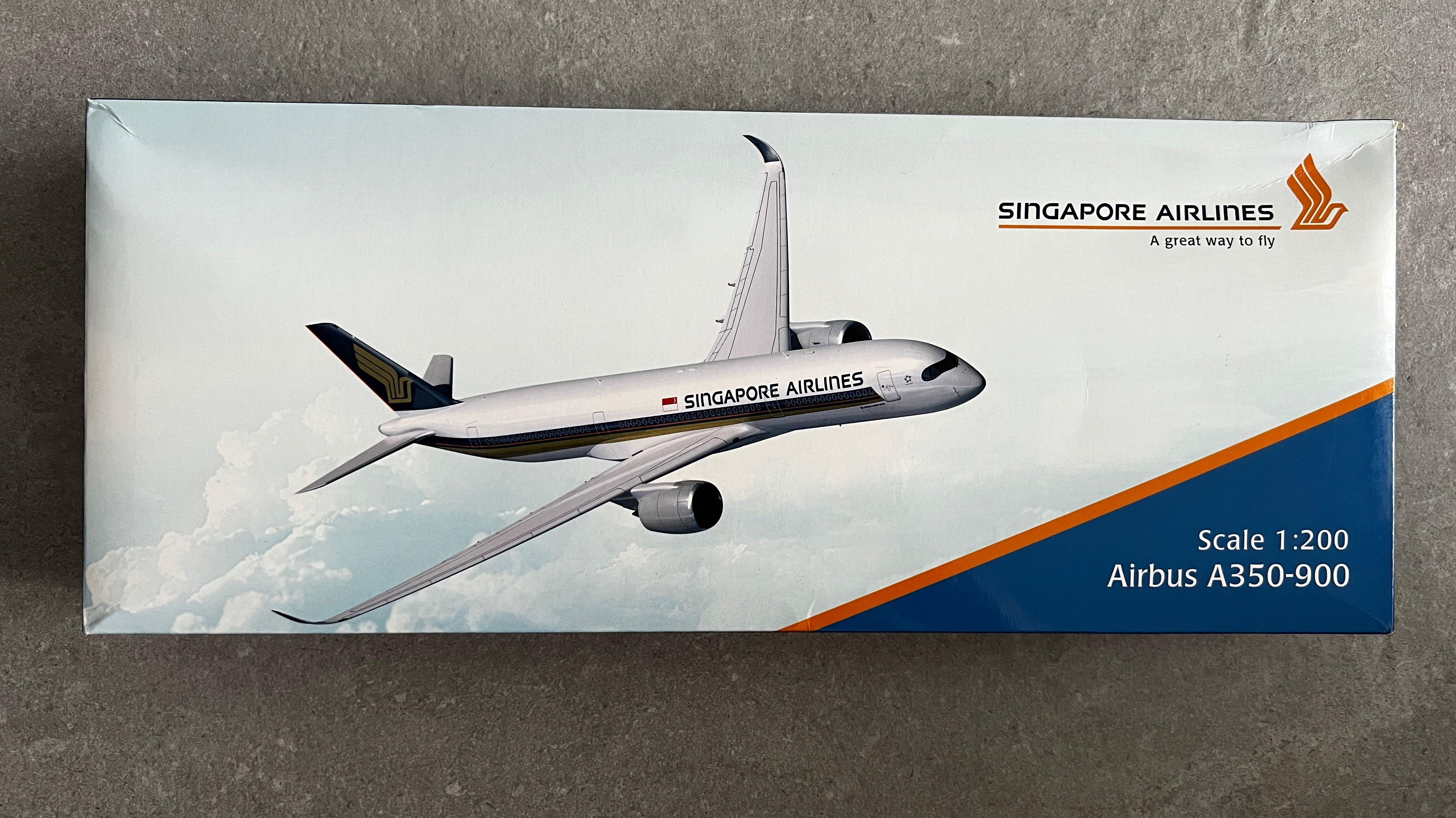 SIA Singapore Airlines Airbus A350-900 A350 model aircraft SIA, Hobbies ...