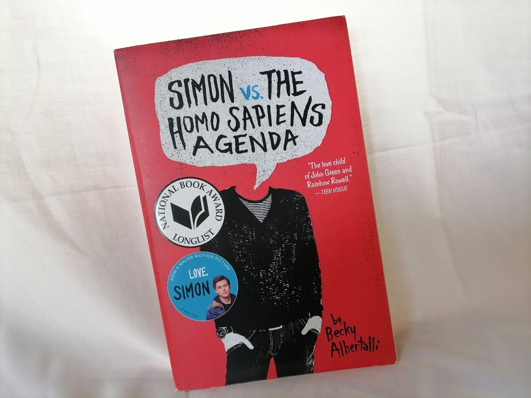 Simon vs. The Homosapiens Agenda by Becky Albertalli, Hobbies & Toys ...
