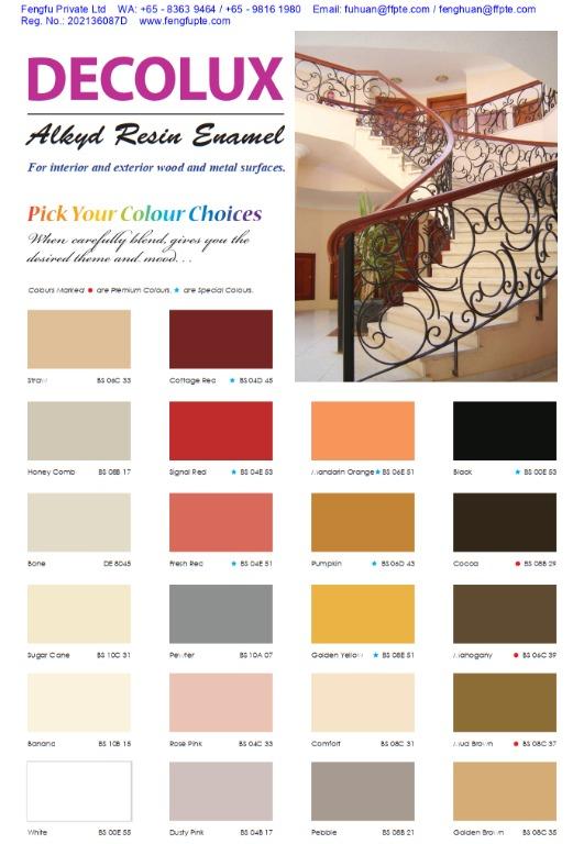 SKK Decolux - Oil Base Alkyd Paint For Wood, Metals, and Walls Surfaces ...