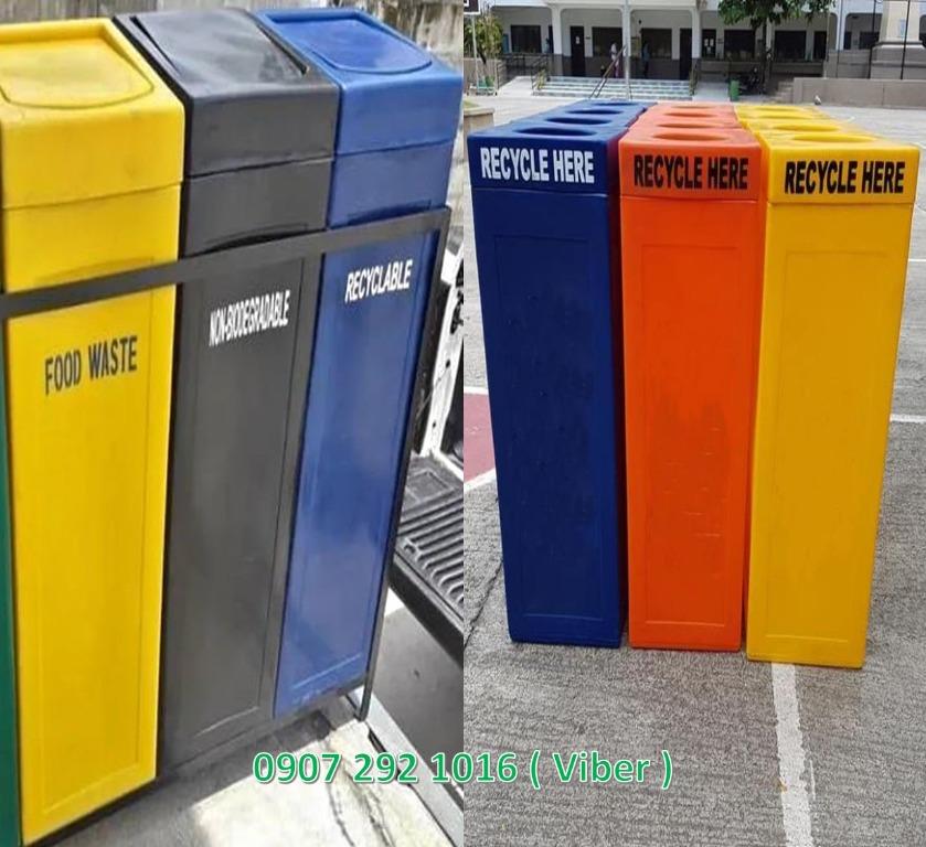 Slim bin trash bin segregation 98, Furniture & Home Living, Cleaning ...