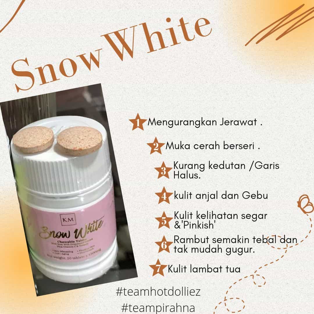 SNOW WHITE BY KM BEAUTY, Health & Nutrition, Health Supplements ...